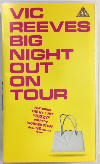 VIC REEVES BIG Night Out On Tour (1991) VHS PAL Tape Palace Release New ...
