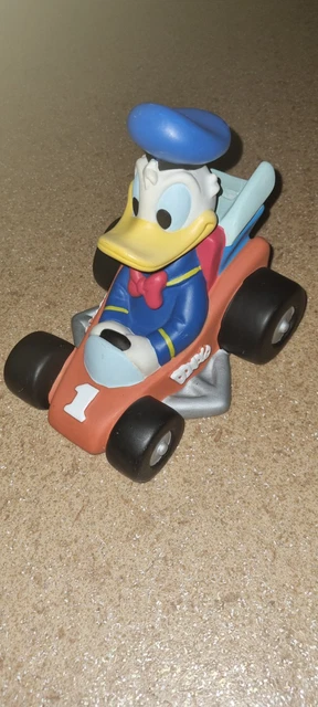 ALTE WALT DISNEY Spardose Donald Duck Sparbüchse Disney Bullyland Rennwagen EUR 29,00 - PicClick DE