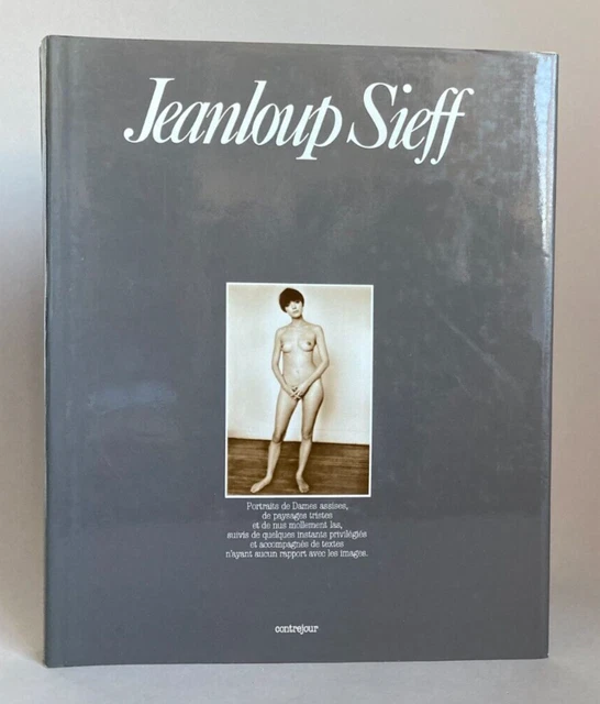 JEANLOUP SIEFF: PORTRAITS de dames assises, de paysages tristes, etc ...