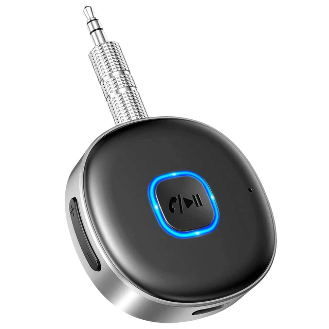 RECEPTOR BLUETOOTH COCHE jack 3.5,J33,Negro Mate/Plata EUR 18,99 ...