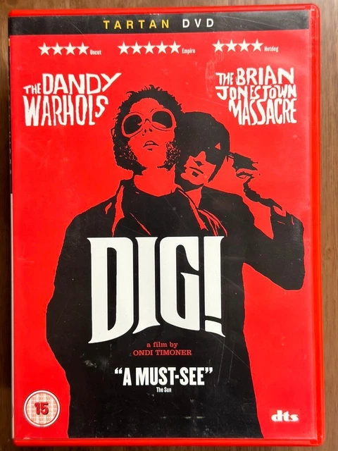 DIG! DVD 2004 Dandy Warhols Brian Jonestown Massacre Music Documentary ...
