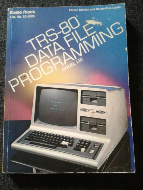 TRS-80 DATA FILE Programming £52.72 - PicClick UK
