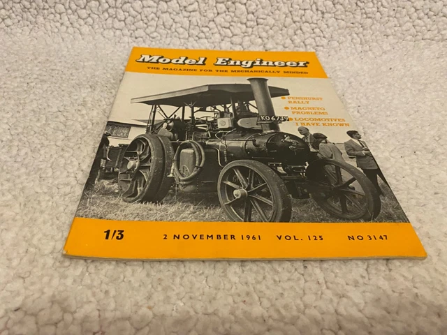 MODEL ENGINEER MAGAZINE #3147 Aveling Porter Compound Tractor. Gorch ...