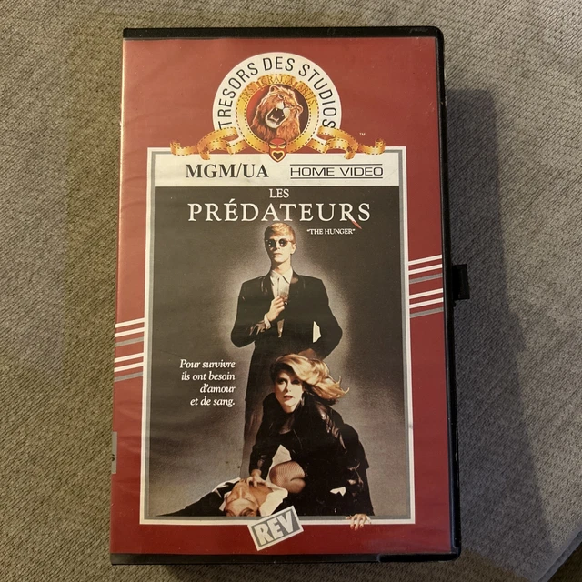 LES PREDATEURS - french VHS video tape - The Hunger - David Bowie £10. ...