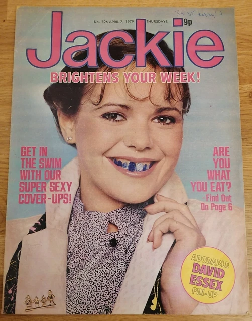 MAGAZINE - VINTAGE Jackie Magazine N°#796 7 avril 1979 David Essex ...