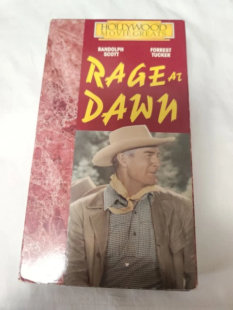 RAGE AT DAWN Randolph Scott VHS £7.15 - PicClick UK