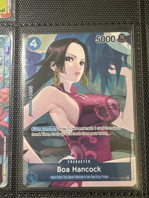 ONE PIECE CARD Game Boa Hancock Box Topper OP02-059 Paramount War English NM/M $34.00 - PicClick CA