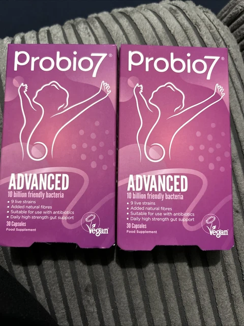 PROBIO 7 ADVANCED Formula- 2 X Pack Of 30 Capsules New £18.40 - PicClick UK
