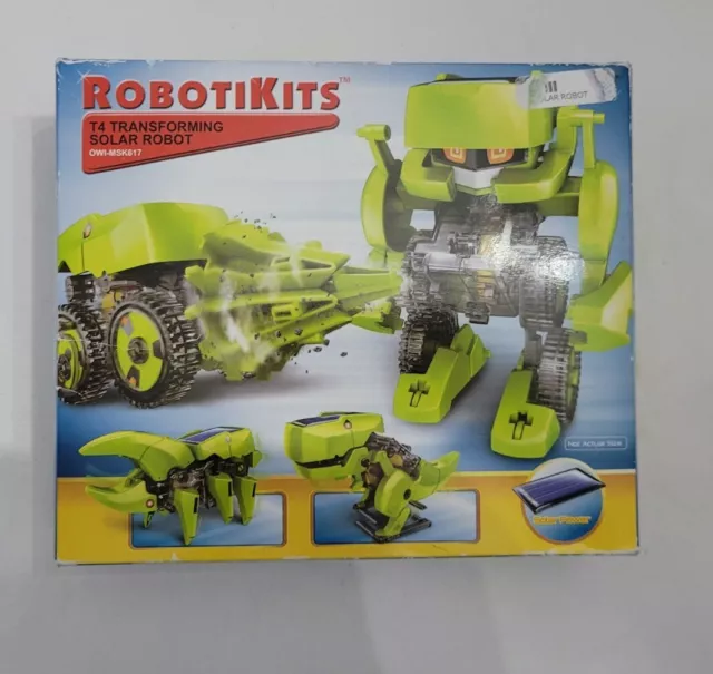 ROBOTIKITS T4 ROBOT Solare Trasformante - Modello OWI-MSK617 Nuovo EUR ...