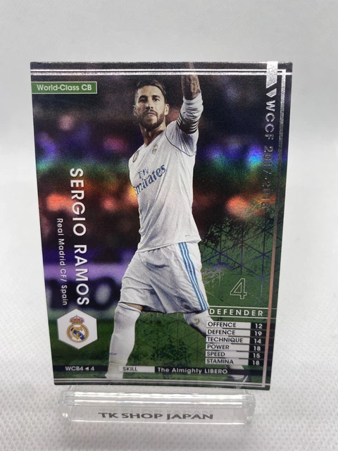 PANINI WCCF FOOTISTA 2017-18 Sergio Ramos Real Madrid CF WCB4/4 EUR 3,31 - PicClick FR