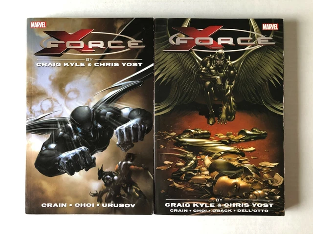 X-FORCE COMPLETE COLLECTION By Kyle Yost Vol 1 2 TPB/Graphic Novel Lot ...