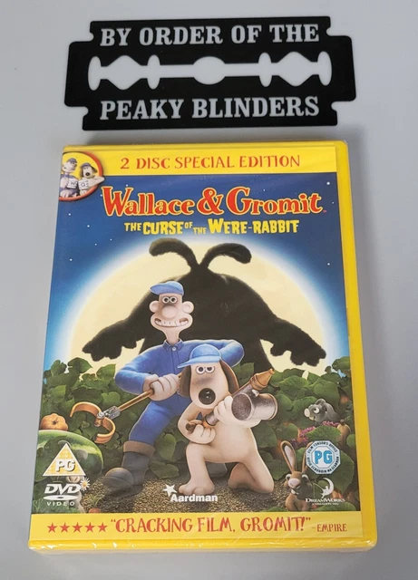 WALLACE AND GROMIT The Curse Of The Were Rabbit Dvd 💿 2 Disc Special ...