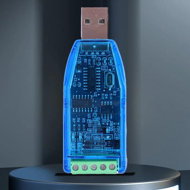 INDUSTRIAL USB TO RS485 Connector Module ESD Protection Converter ...