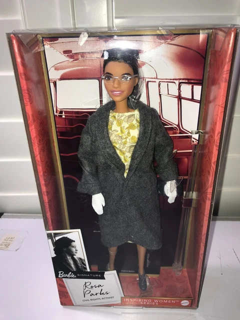 MATTEL BARBIE INSPIRING Women Series Rosa Parks Civil Rights Activist ...