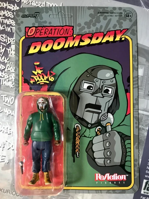 FIGURINE MF DOOM Operation Doomsday reaction figures Super7 EUR 79,00 ...