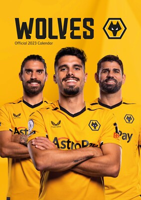CALENDRIER WOLVERHAMPTON FC 2023, calendrier mural du mois pour voir A3 ...