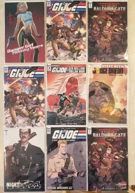 MIX OF COMIC Books- DC, Marvel, Dark Horse Comics, IDW, Image, Archie's ...