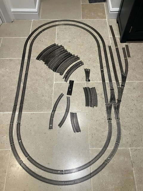 HORNBY OO GAUGE track layout/bundle/ job lot 70 pieces £0.99 - PicClick UK