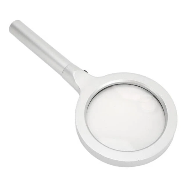 5X/10X LIGHT MAGNIFYING Glass Hand Held Reading Magnifier LED ...