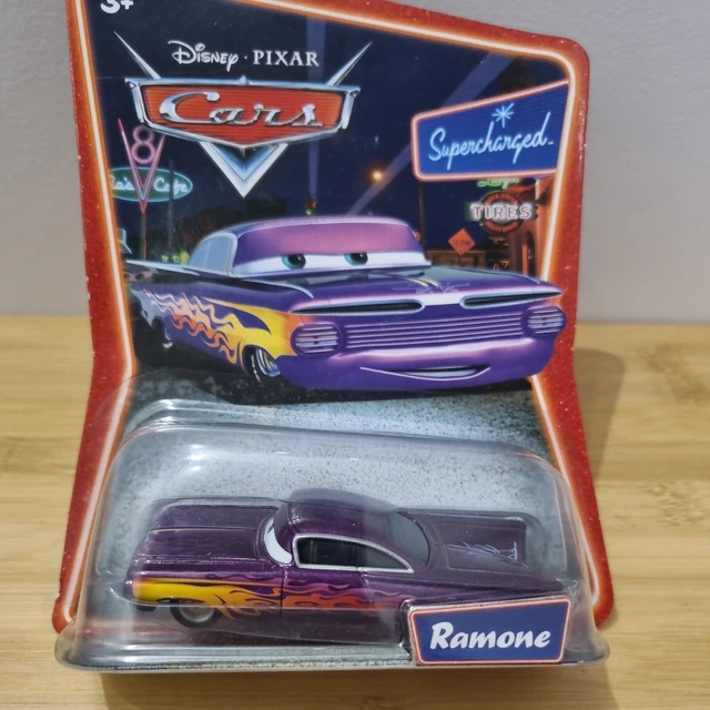 *RARE* DISNEY PIXAR Cars Supercharged Ramone Purple With Fire Logo NIB ...