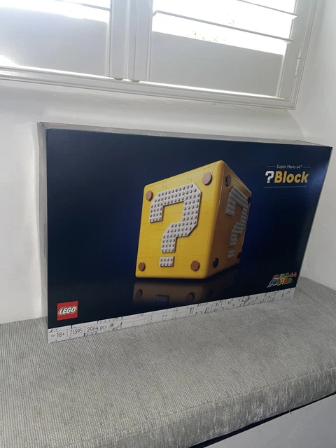 LEGO SUPER MARIO: Super Mario 64 Question Mark Block (71395) - Brand ...