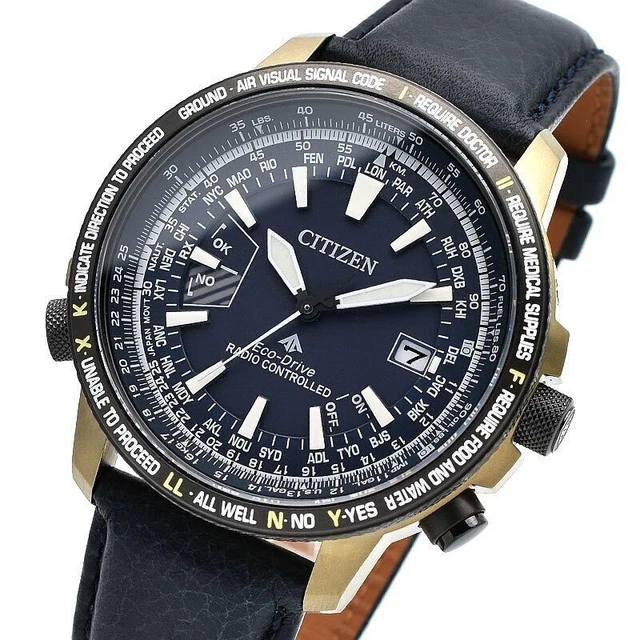 MONTRE CITIZEN PROMASTER CB0204-14L Sky Series Eco-Drive Radio Solar ...