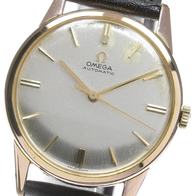 OMEGA 14753-SC-61 VINTAGE Cal.552 Silver Dial Automatic Men's Watch ...