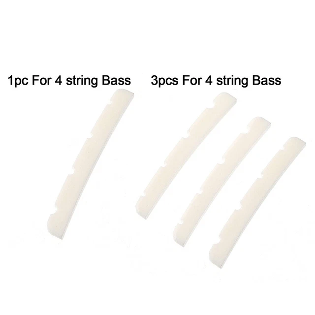 CONVENIENTLY DESIGNED NUT for 4 String Bass Length 42mm 42mm*3 2mm*4 ...