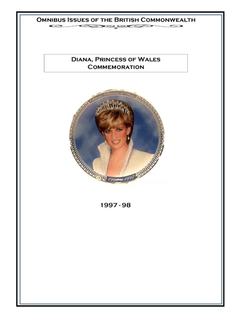 PRINT AN OMNIBUS Princess Diana Memoriam Album, fully illustrated and ...