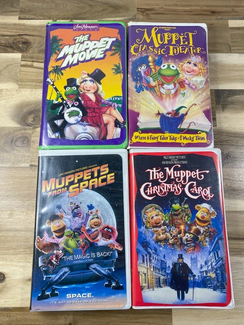 MUPPETS MOVIE VHS Lot - Muppets From Space, Muppet Classic Theater, and ...
