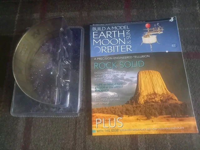 EAGLEMOSS BUILD A Precision Mechanical Solar System Magazine 82 with ...