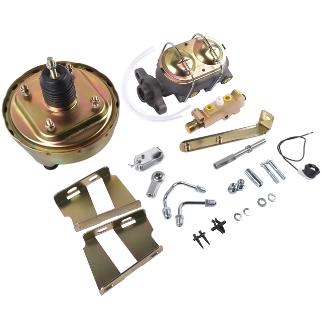 For 1960 66 Chevy C10 C20 Truck 8 Zinc Single Power Brake Booster Kit