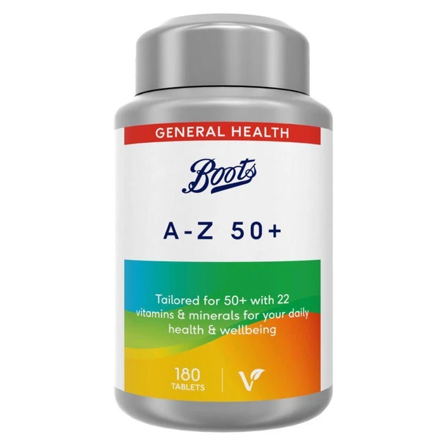 A-Z 50+ 180 Tablets (6 Month Supply) £15.95 - PicClick UK