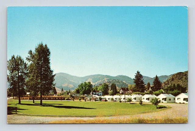 IDLE-A-WHILE MOTEL TWISP Washington Wa Unp sin Usar Cromo Tarjeta ...