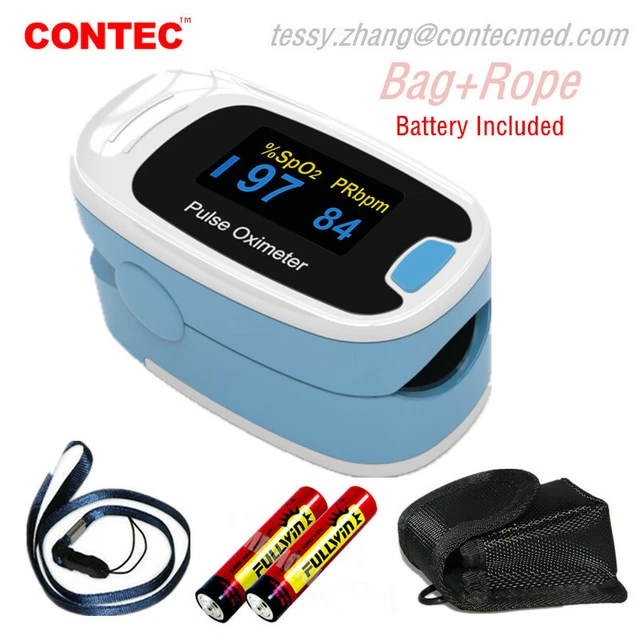 CONTEC CMS50NA FINGERTIP Pulse Oximeter SPO2 Pulse Rate Blood Oxgen ...