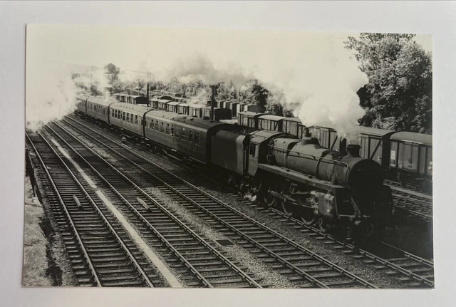 RAILWAY LOCOMOTIVE PHOTOGRAPH - Br 73080 Weymouth - F1311 £3.50 ...