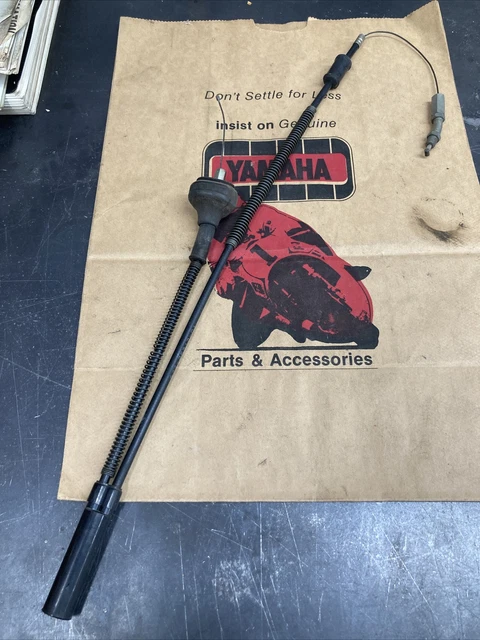 YAMAHA DT100 74-75 437-26312-01-00 Throttle Oil Pump Cable NOS £34.82 ...
