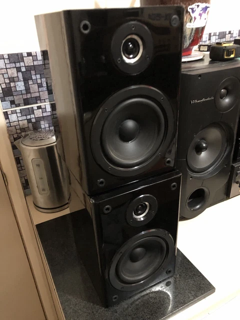 BOOKSHELF SPEAKERS SANDSTROM + Sony speakers £45.00 - PicClick UK