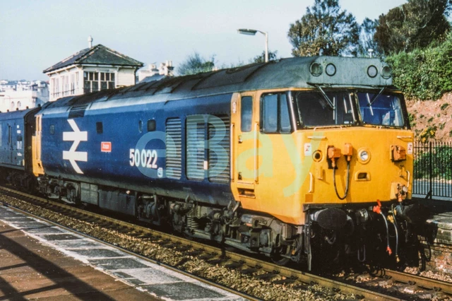 UK DIESEL TRAIN Railway Photograph Of Class 50 50022. Rm50-144 £2.17 ...