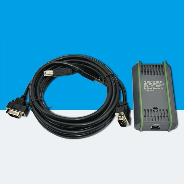 SPS PROGRAMMIERKABEL PC Adapter USB A2 Datenkabel für S7-300 1571 MPI ...
