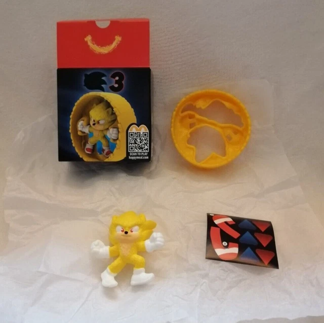 MCDONALD'S SONIC 3+ " ORIGINAL ROLLER " GELB/GELB NEU & OVP 2024 Happy Meal EUR 1,48 - PicClick DE