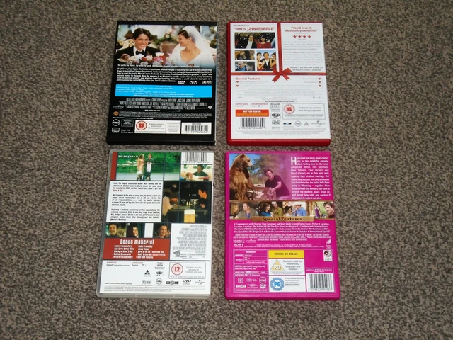 HUGH GRANT JOB Lot : Comedy Drama 4 Film Dvd Collection In Vgc (Free Uk ...