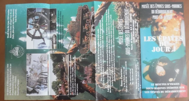 D MILITARY D Day Museum Landing Epaves Brochure £3.12 - PicClick UK