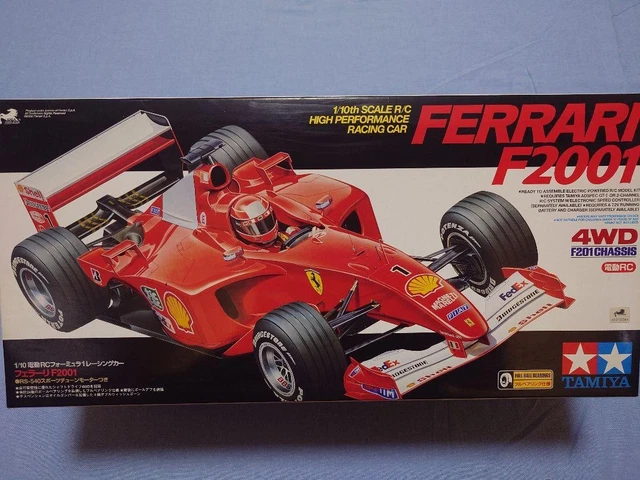TAMIYA FERRARI F2001 1/10 Scale Electric R/C Car Kit £528.07 - PicClick UK