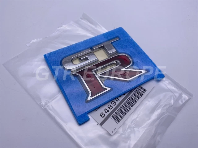 REAR BOOT TRUNK Emblem Badge For: Nissan Skyline R35 GTR Track Edition ...