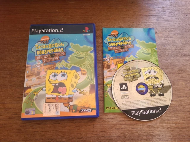 SPONGEBOB SQUAREPANTS REVENGE Of The Flying Dutchman Playstation 2 Ps2 ...