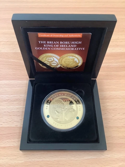 BRIAN BORU HIGH King Ireland Commemorative Coin Limited Edition 24 ...