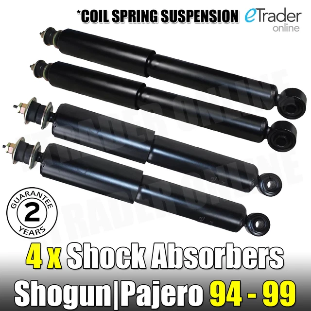 MITSUBISHI SHOGUN PAJERO 2.8 Td Mk2 91-99 Front Rear Shock Absorbers X4 ...