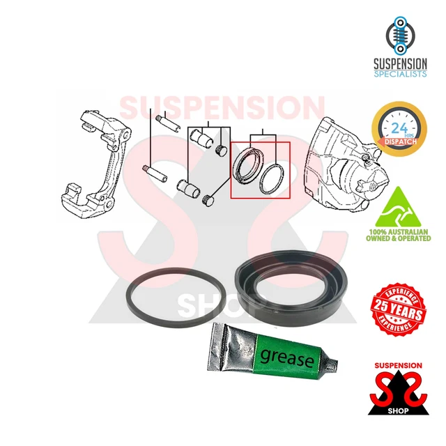 FRONT AXLE REPAIR Seal Kit, Brake Caliper Suit SKODA Superb 3.6 FSI 4x4 SUPERB $28.88 - PicClick AU