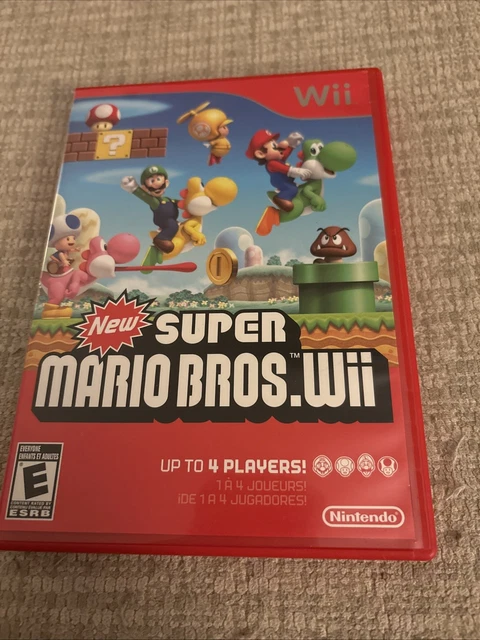 NEW SUPER MARIO Bros. Wii (Nintendo Wii, 2009) CIB £17.91 - PicClick UK